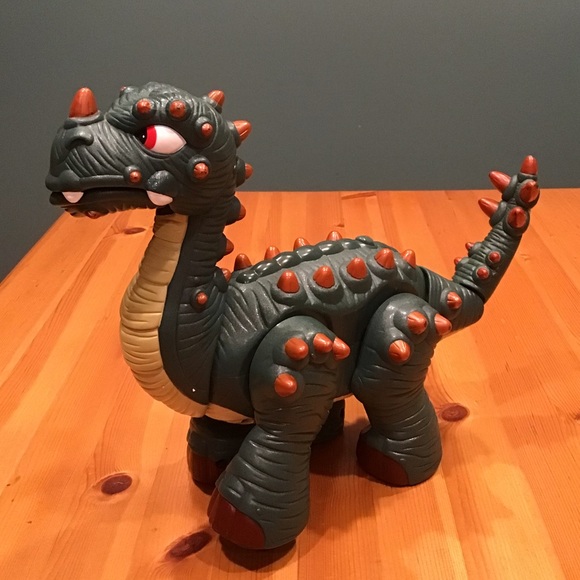 Mattel | Toys | Animated Dinosaur Spike Jr Walking Sounds Mattel ...